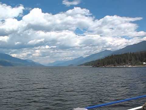 Kootenay Lake ferry to Balfour, Part 3 - YouTube