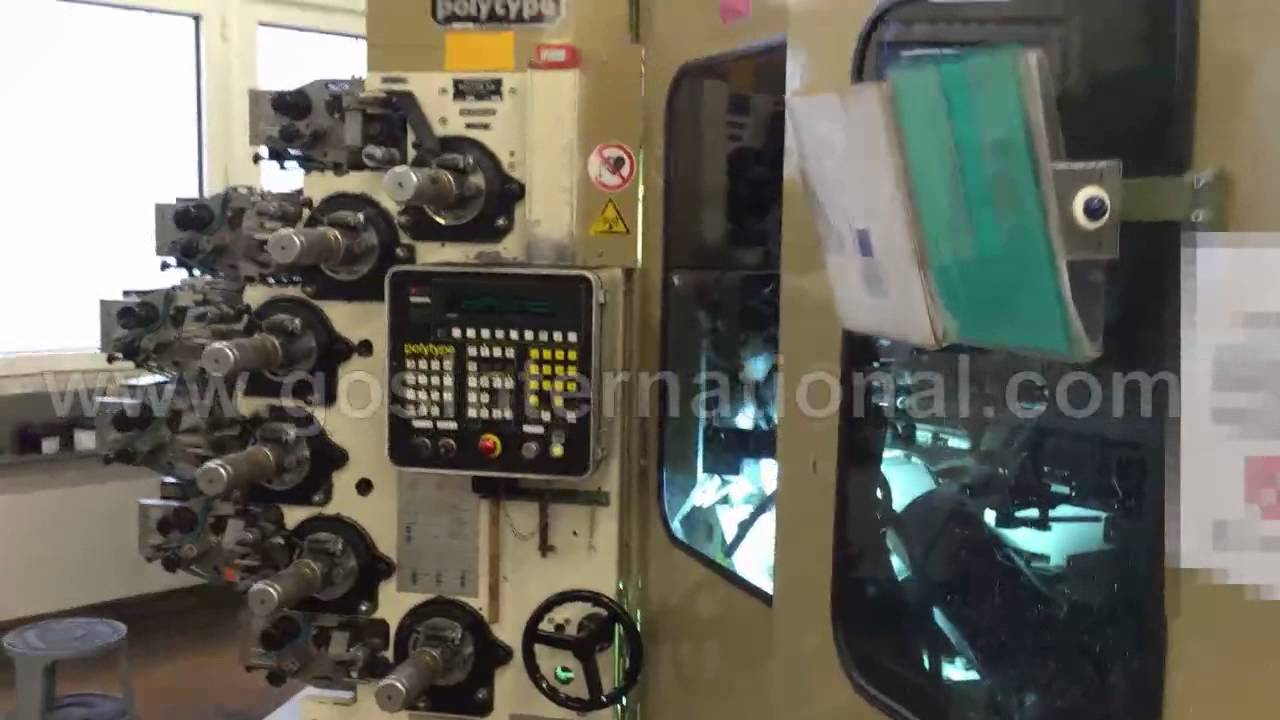 SKU 15020 - Polytype BDM 400 Round Cup Printer - YouTube