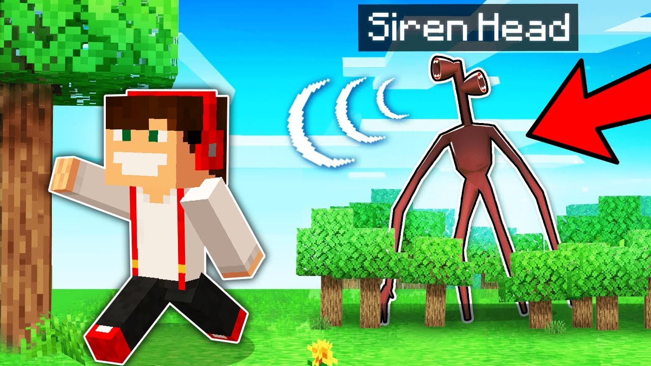 GPLAY SPOTYKA SIREN HEAD W MINECRAFT?! - YouTube