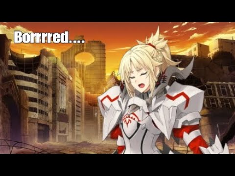 Mordred is Bored AF | God Eater Resurrection Female Voice Lines - YouTube
