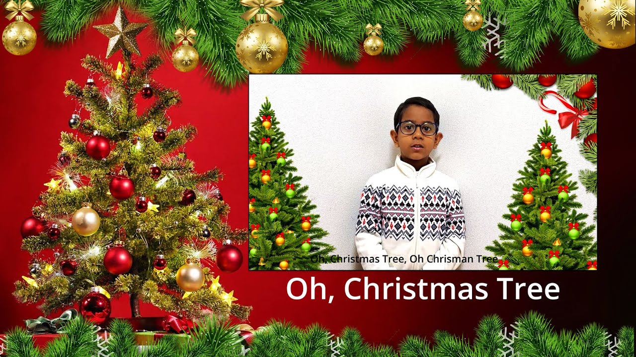 Oh Christmas Tree Rhyme - YouTube