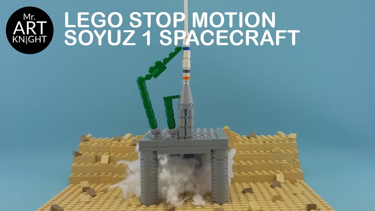 Mini LEGO Soyuz 1 Spacecraft Parachute Failure - YouTube