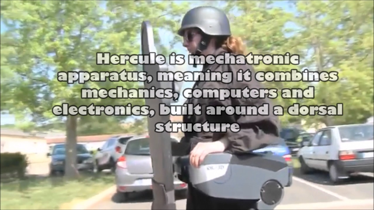 France’s Hercule Exoskeleton Is No Lightweight - YouTube