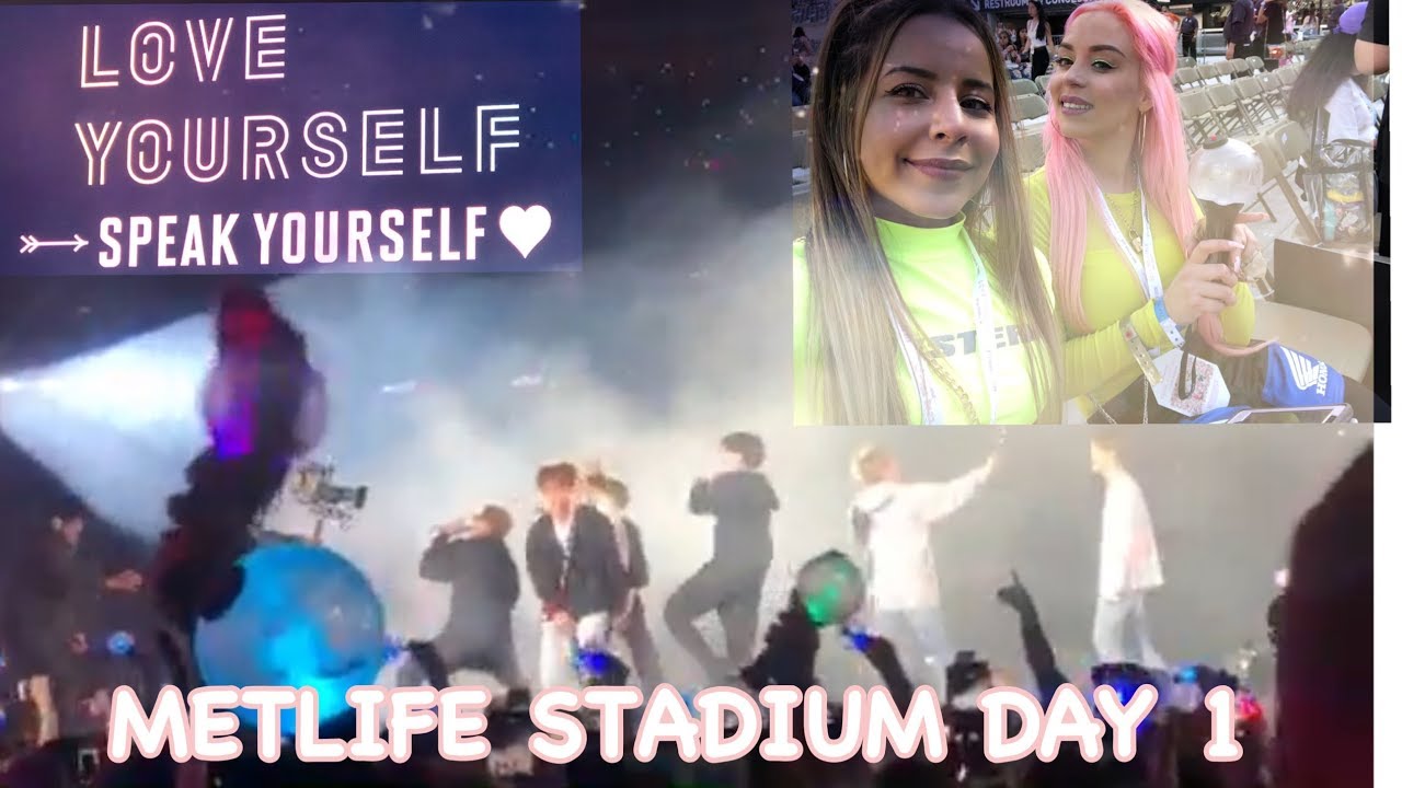 BTS METLIFE STADIUM DAY 1 SPEAK YOURSELF TOUR - YouTube