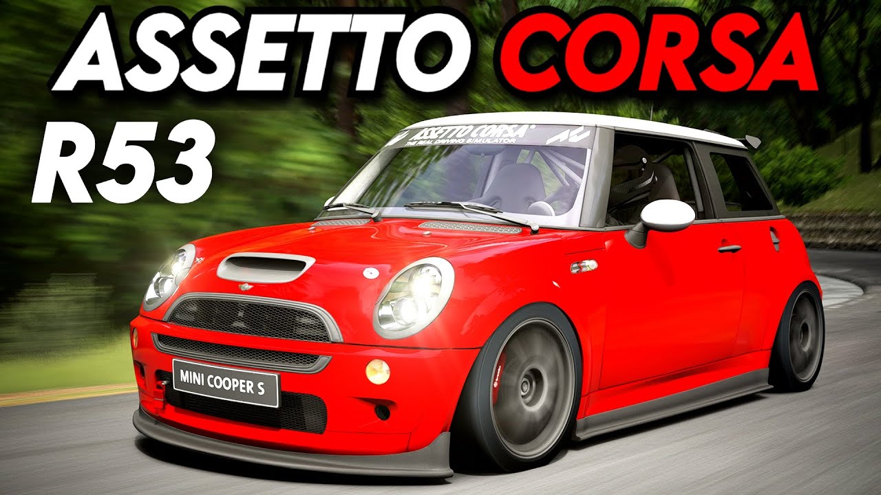 Mini Cooper S R53 2005 TRACK in Assetto Corsa! - YouTube