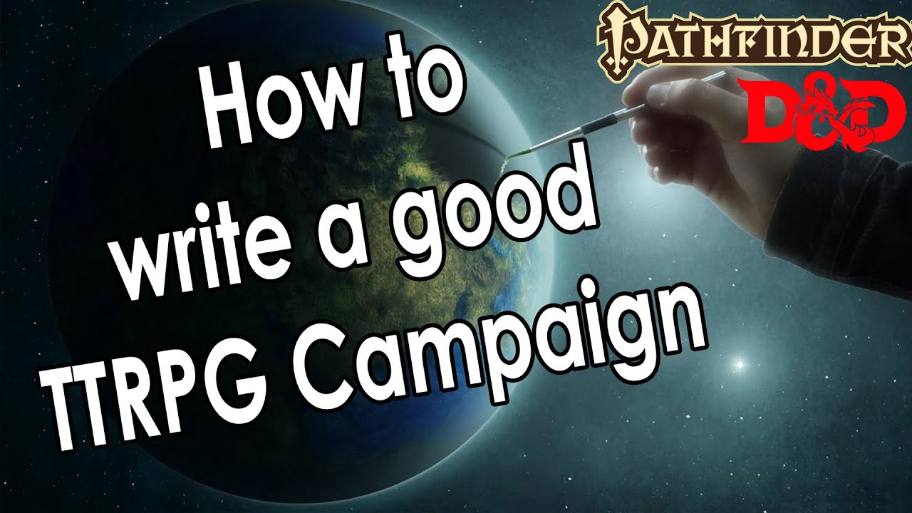 How to write a TTRPG Campaign by Worldbuilding alone! #dnd #pathfinder ...