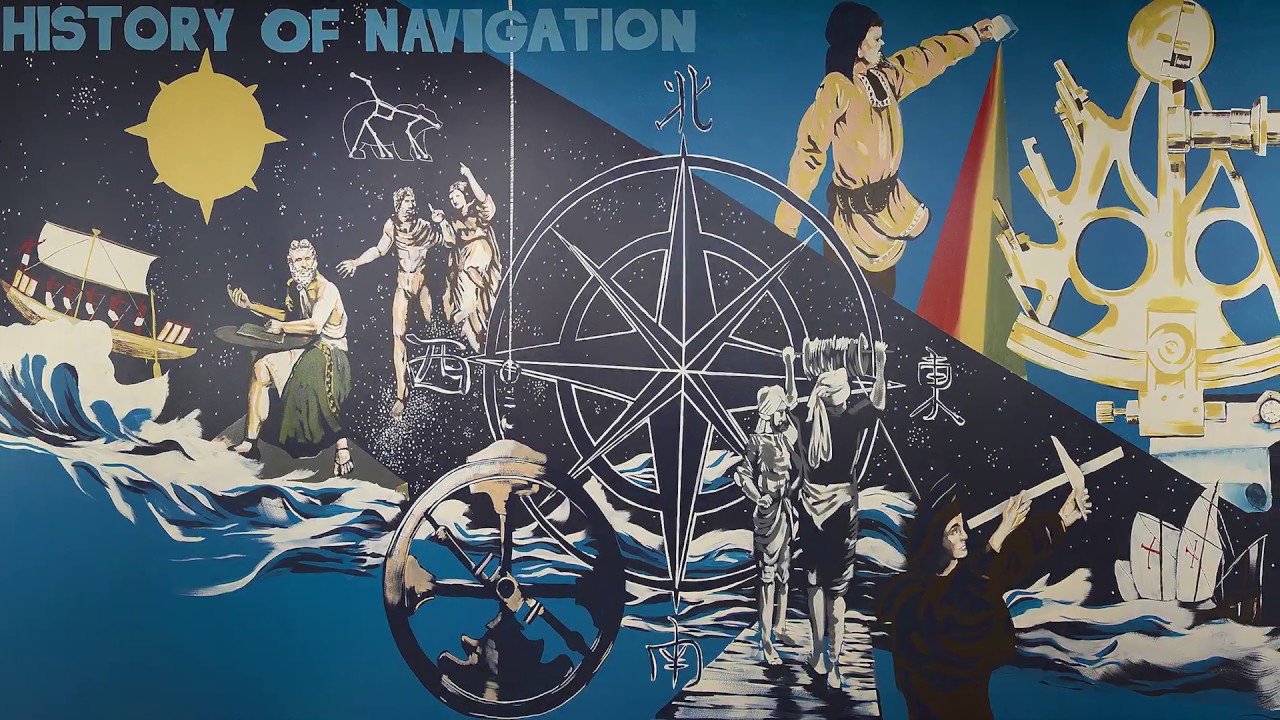 History of Navigation Mural - USAF -Modern Love Murals - YouTube