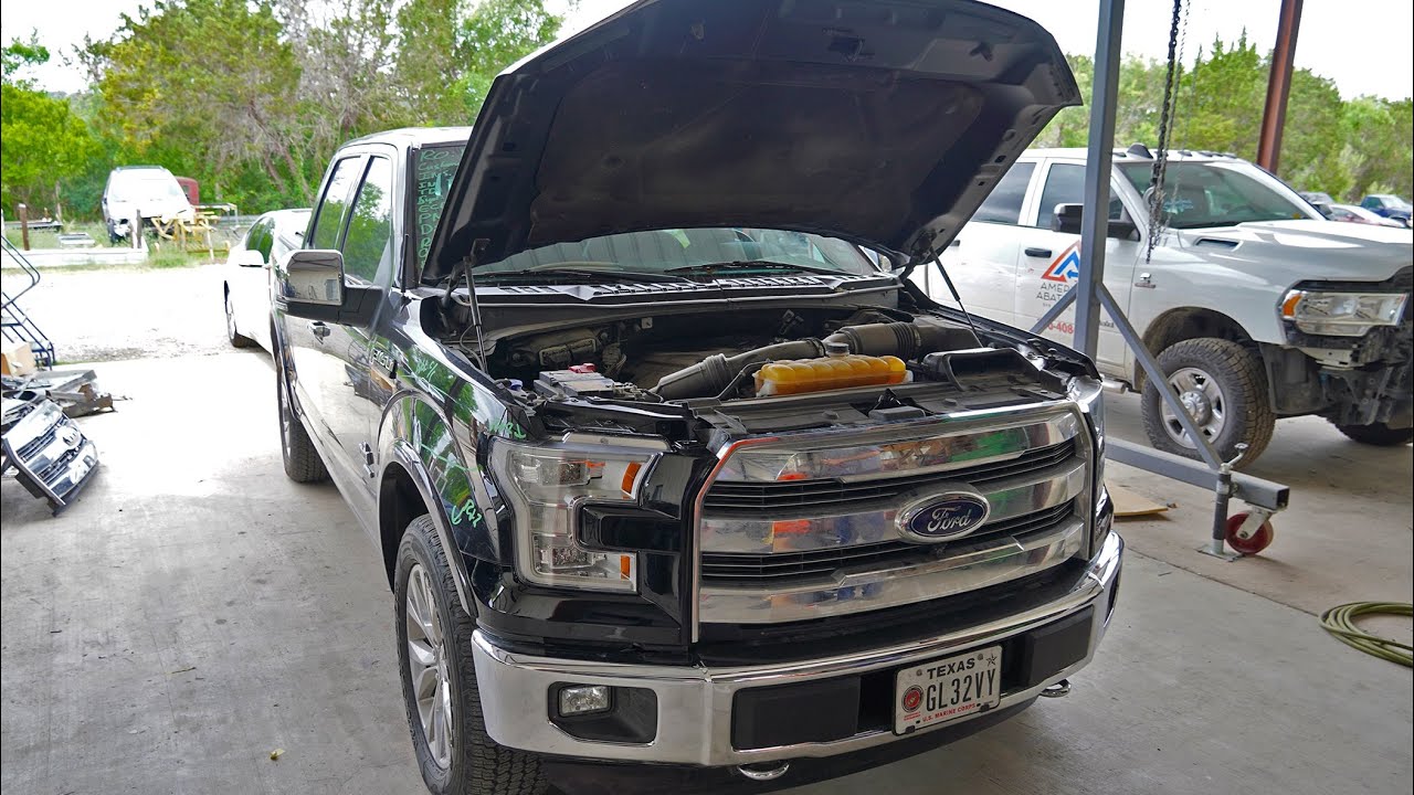 2016 Ford F-150 Gets New Front Bumper And Fender Flares! High Gear ...