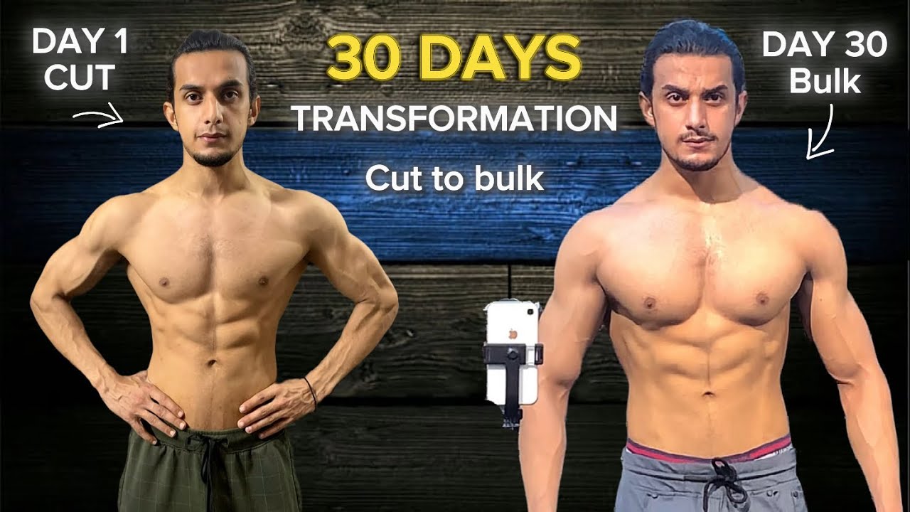 My 30-Day Transformation Journey completed 30/30 days Before & After ...