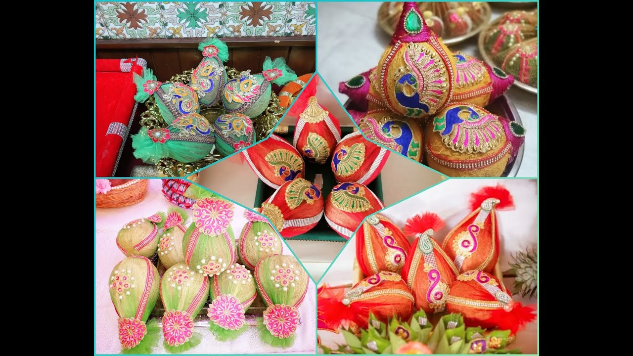 Coconut Decorations Ideas for Wedding, Engagement & Marriage | How to ...