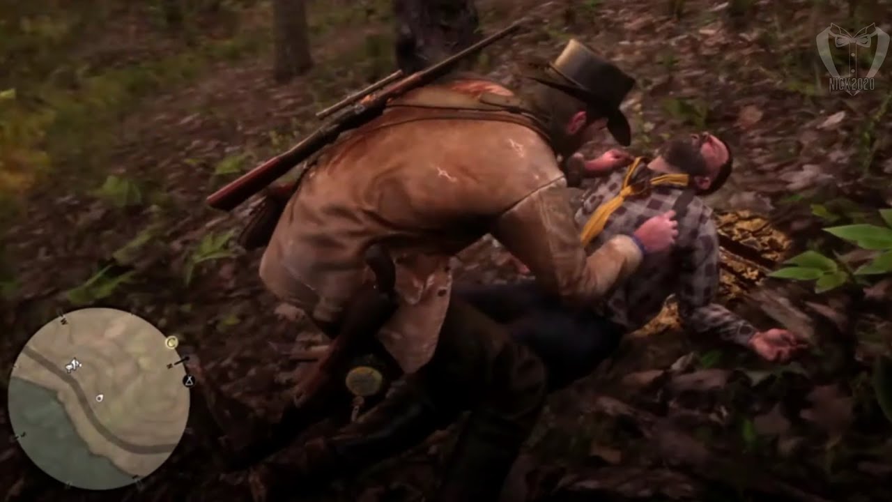 Red Dead Redemption 2 - Random Encounter - Gatling Gun Ambush - Lemoyne ...