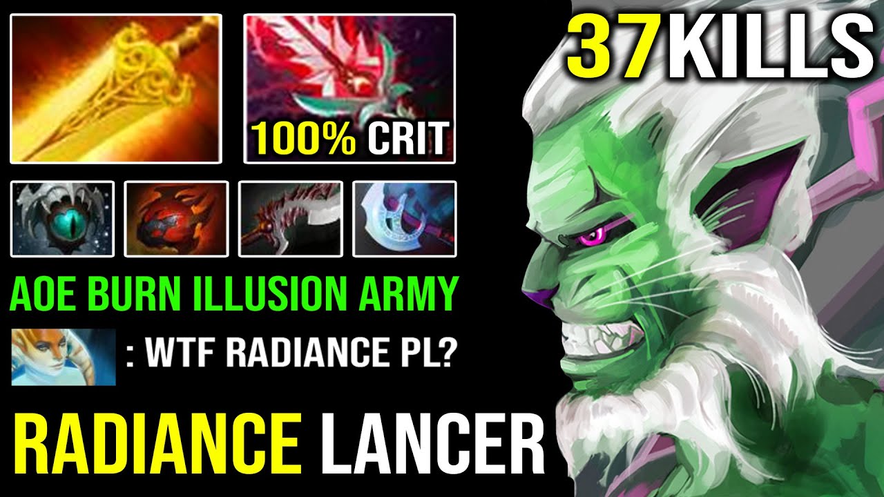 RADIANCE LANCER IS BACK!! AoE Burning illusion Soldier Crazy Juke Vs ...