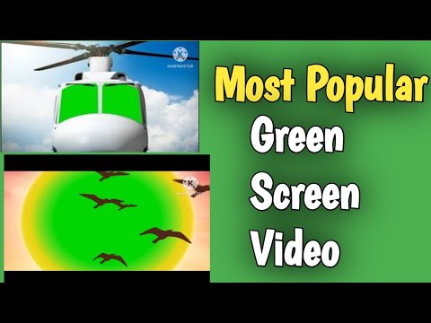 Most Popular Green Screen Background Video 📺 " Aeroplane 🛩 And Mini Tv ...