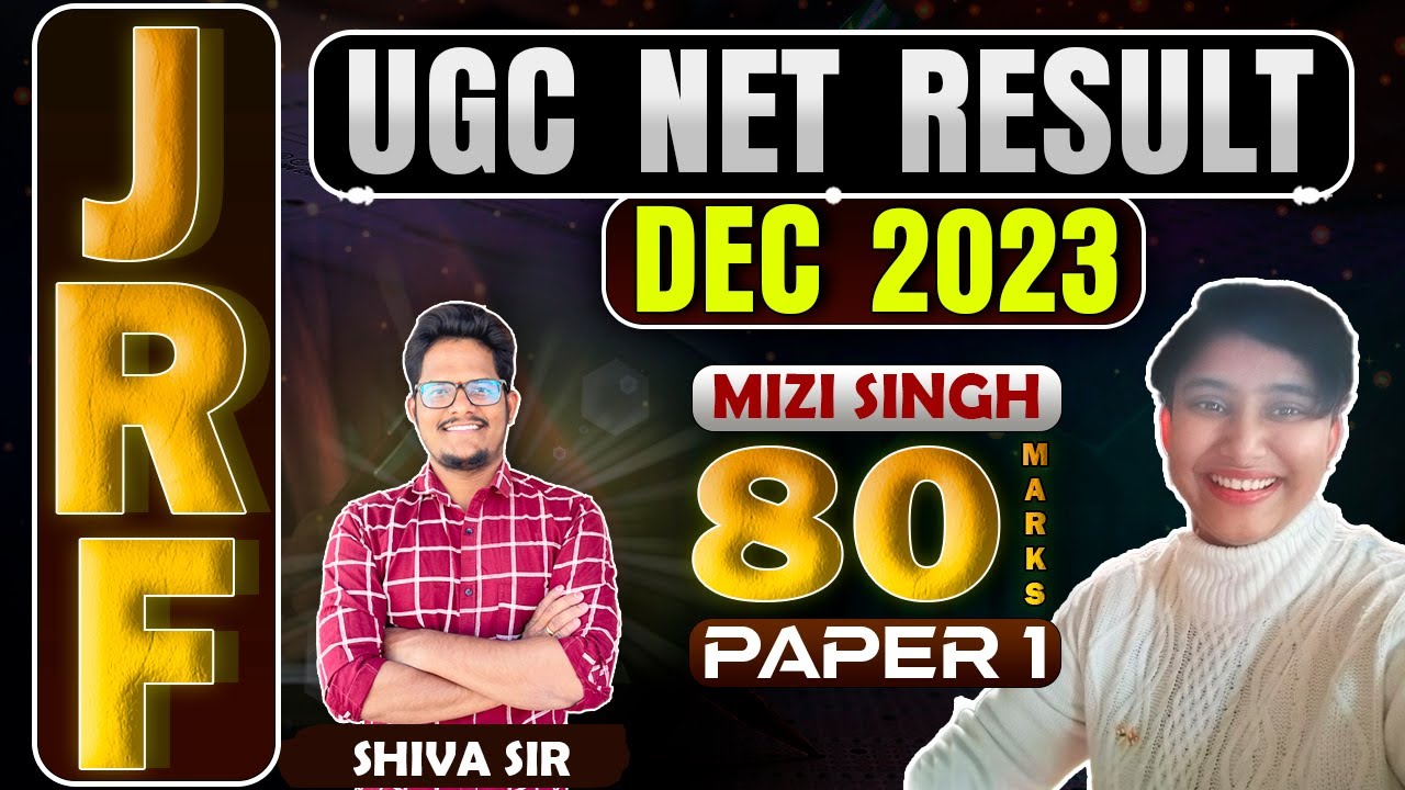 UGC NET Dec 2023 Topper Mizi Singh Interview | 224/300 Marks | UGC NET ...