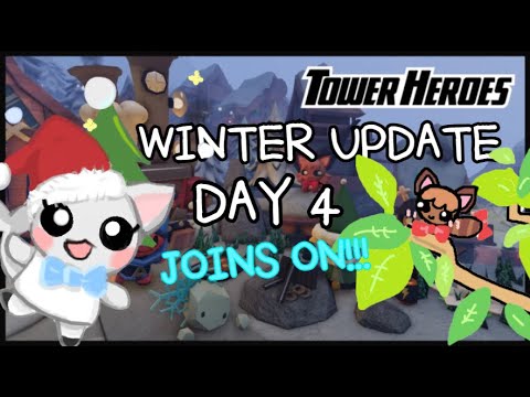 MOREE crafting and farming mats! Tower Heroes WINTER UPDATE - Day 4 ...