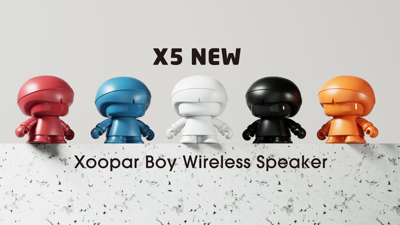 X5 NEW-Xoopar Boy Wireless Speaker-Xoopar - YouTube