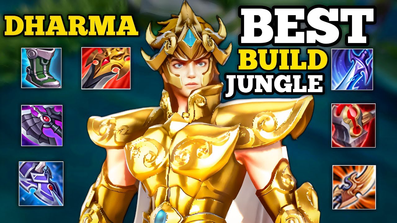 Dharma OP Jungle Build: CRUSH the Meta in 2025! | honor of kings - YouTube