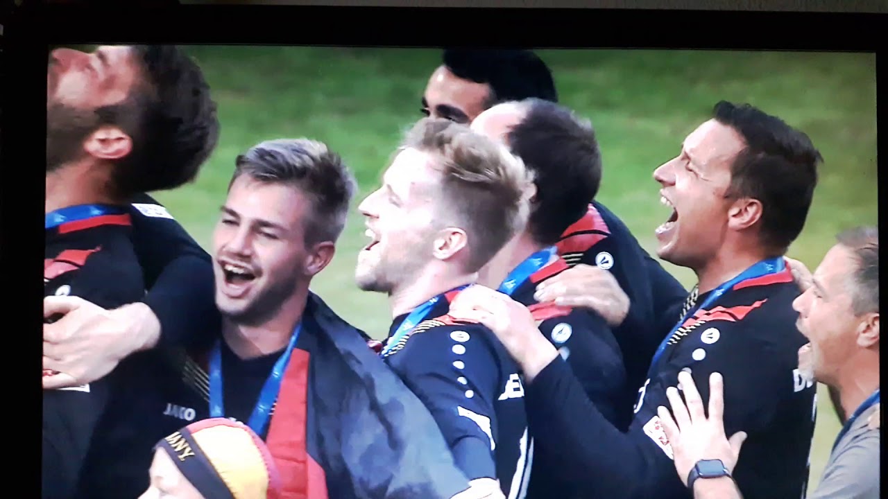 Faustball Deutschlands Siegerehrung 2019 - YouTube