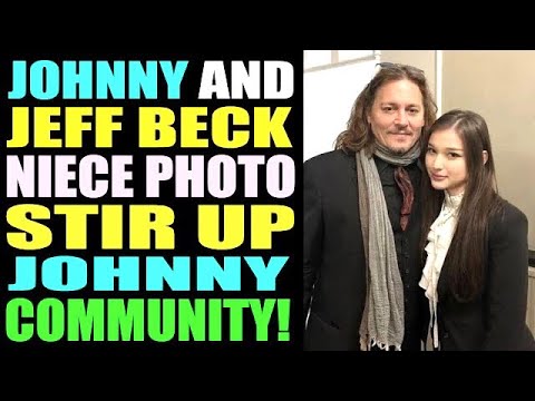 Johnny Depp and Jeff Beck's Niece Photo at Funeral STIR up the Johnny ...