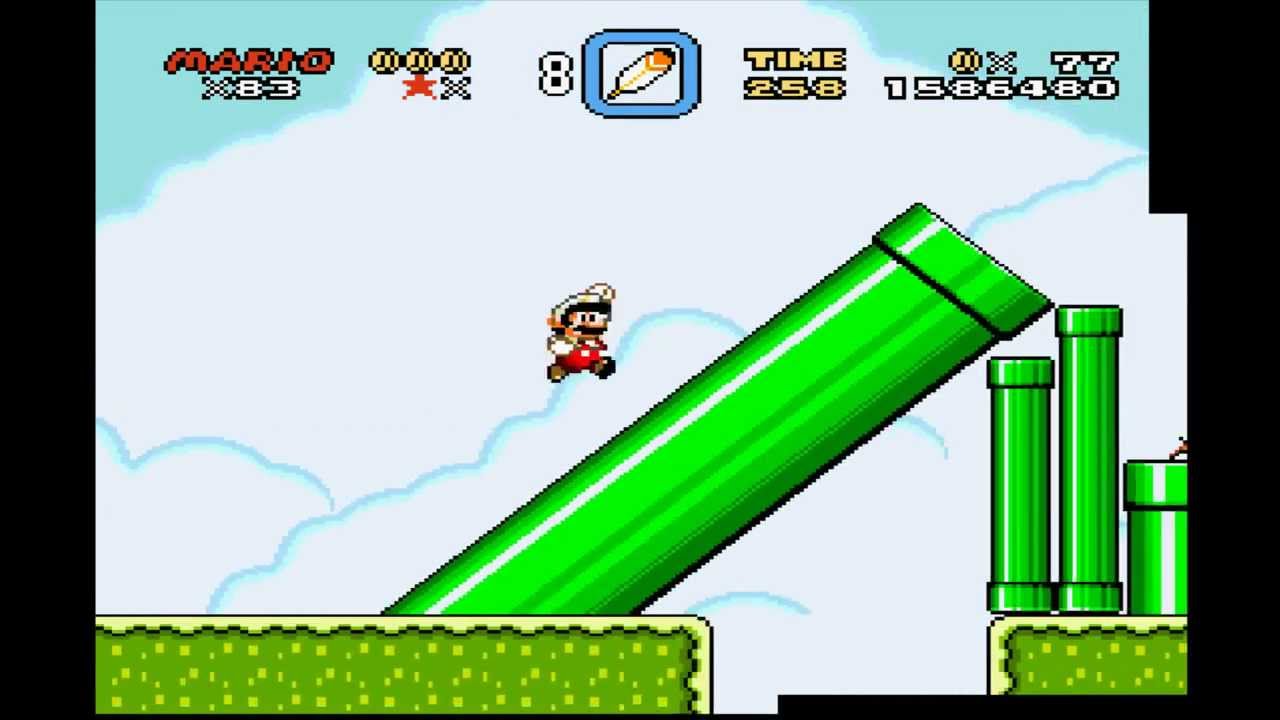 [HD] Super Mario World [TAS] - Mario can Moon Walk! - YouTube