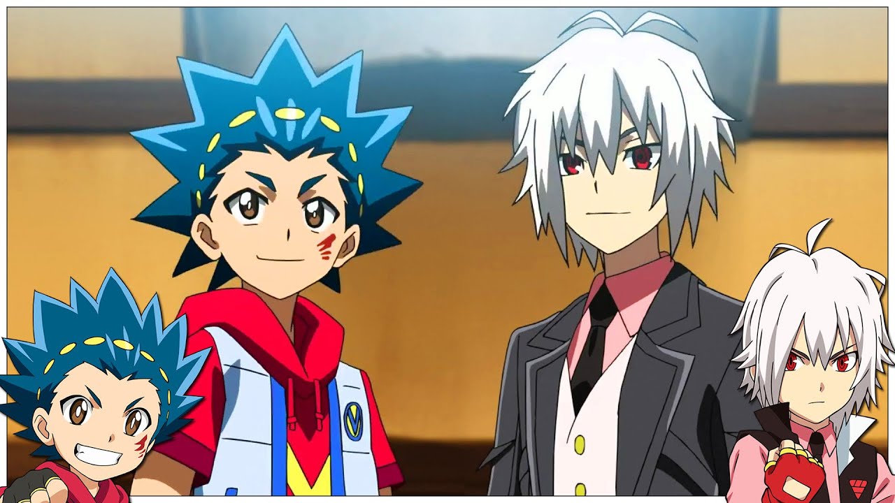 VALT AND SHU FULL CONVERSATION (ENGLISH SUB) Beyblade Burst DB Episode ...