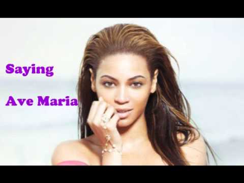 Ave Maria by Beyonce - Lyrics - YouTube