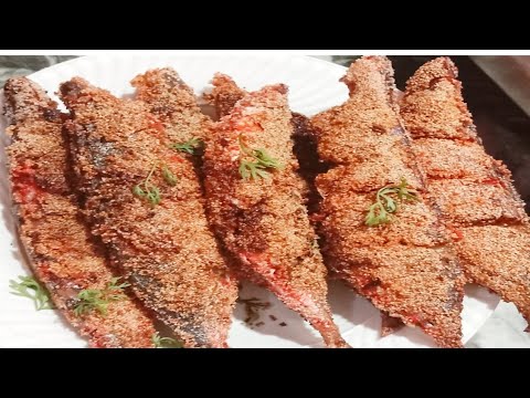 Rava Fish Fry Recipe in Hindi l Bangda fish rava fry recipe l how to ...