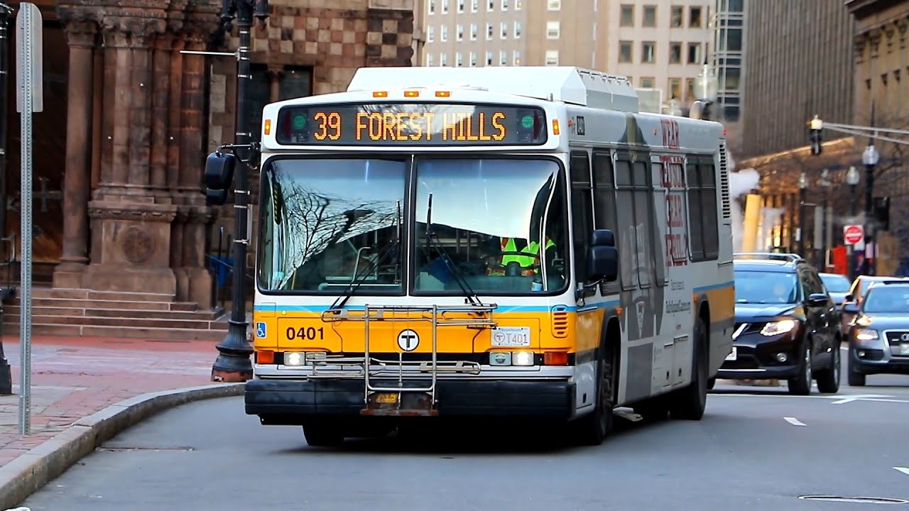Massachusetts Bay Transportation Authority Bus Action #3 - YouTube