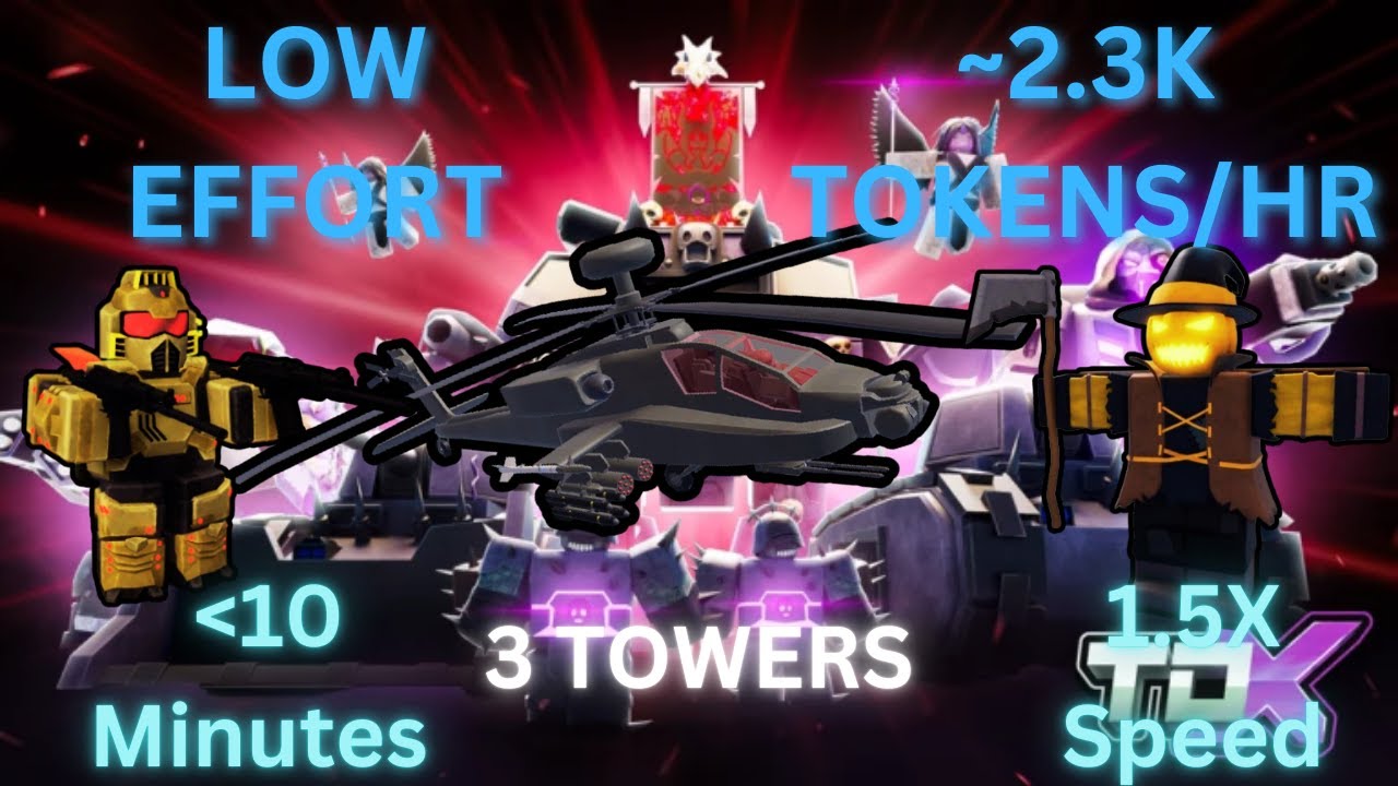 Tower Defense X - Easy Nightmare Chapter 2 Solo Under 10 Minutes Using ...