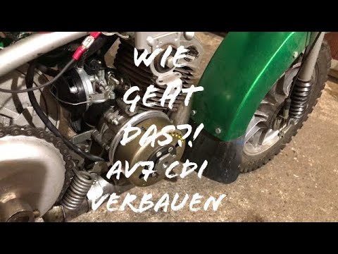 Mobylette MobyX X7 (AV7) - CDI verbauen | Wie geht das?! - YouTube