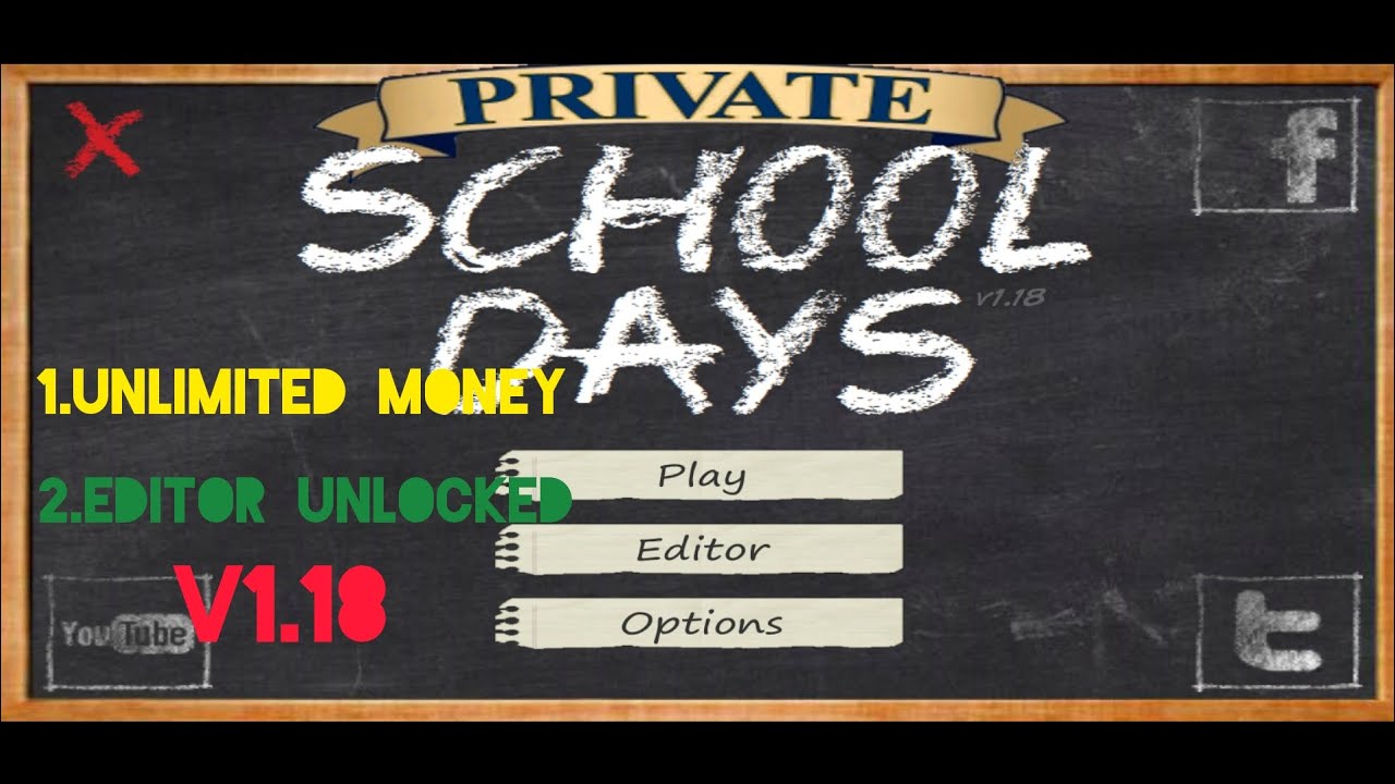 School Days Mod APK V1.18 - YouTube