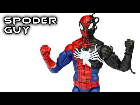 Marvel Legends SPIDER-MAN (Alien Costume) Secret Wars Action Figure Review