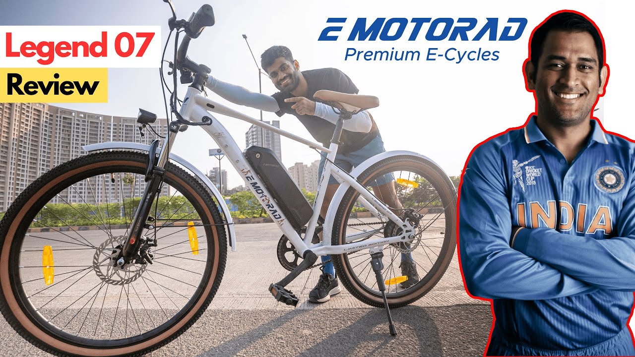 LEGEND 07 (MS Dhoni Limited Edition) Electric Cycle by EMotorad Review ...