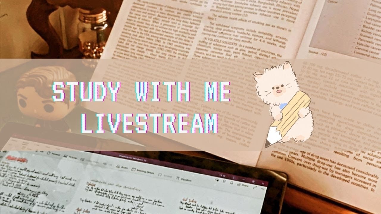 Study with me livestream 27/04 - YouTube