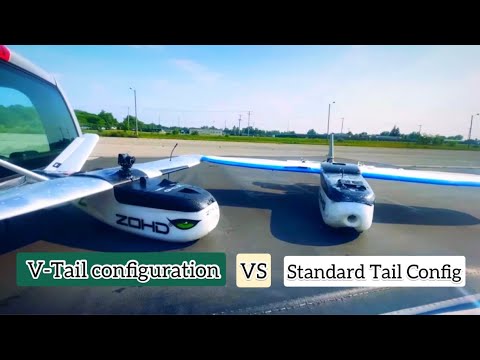 V-Tail vs Standard Tail configuration on aircraft - YouTube