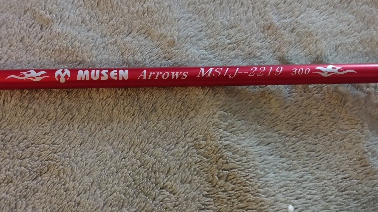 MUSEN 2219 ALUMINUM ARROW 300 SPINE REVIEW!!! GET THEM ON AMAZON OR ...