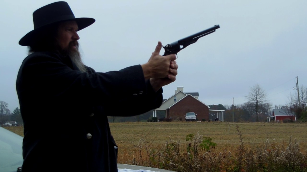 Pietta 1860 Colt Army .44 revolver - YouTube