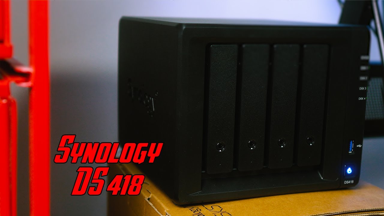Synology DS418 and DS418Slim NAS unboxing video - YouTube