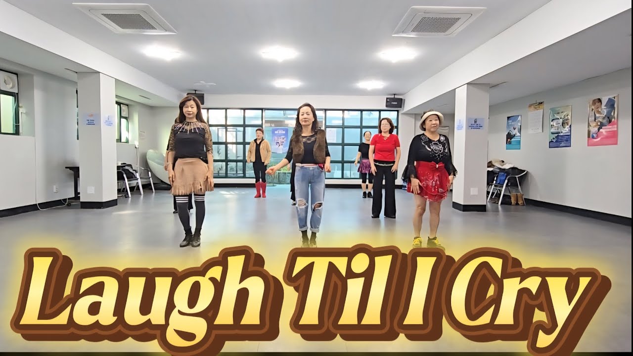 Laugh Til I Cry Line Dance/경기광주라인댄스 퇴촌와우동아리 - YouTube