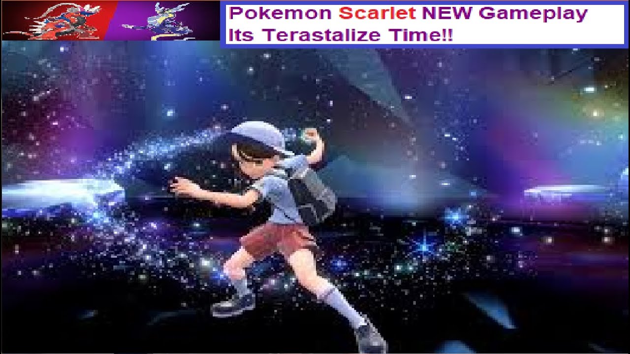 Pokemon Scarlet NEW Gameplay Its Terastalize Time - YouTube