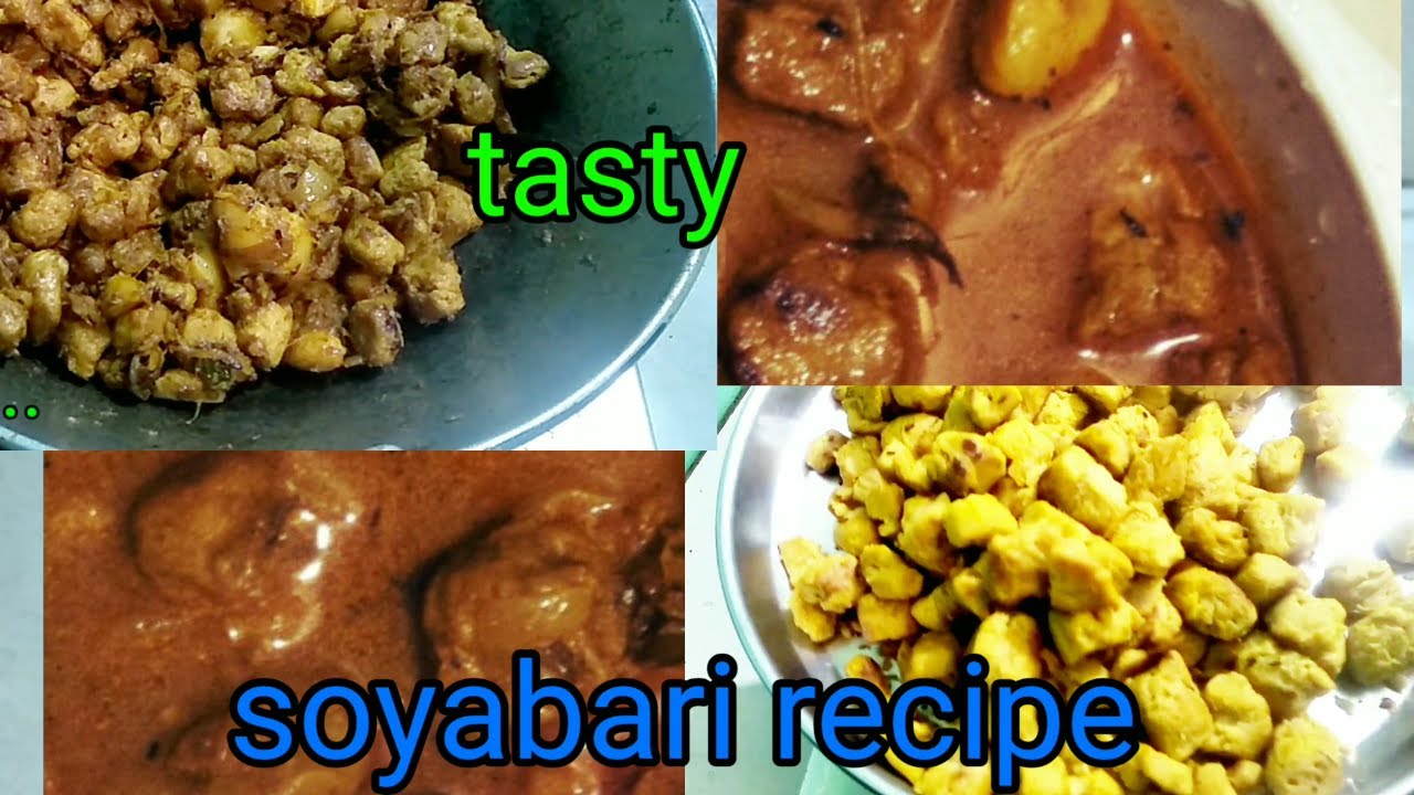 soyabari vegetable | soabean ki sabji | very tasty and easy recipe ...