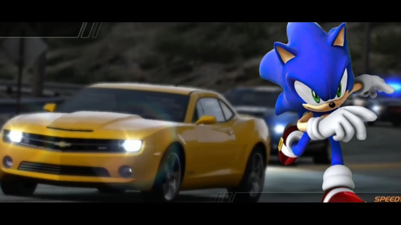 Sonic 06 OST In Need For Speed - YouTube