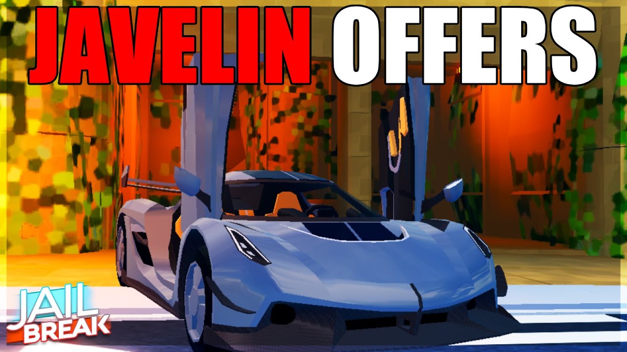 What Do People Offer For JAVELIN In Roblox Jailbreak YouTube What Do People Offer For JAVELIN In Roblox Jailbreak YouTube