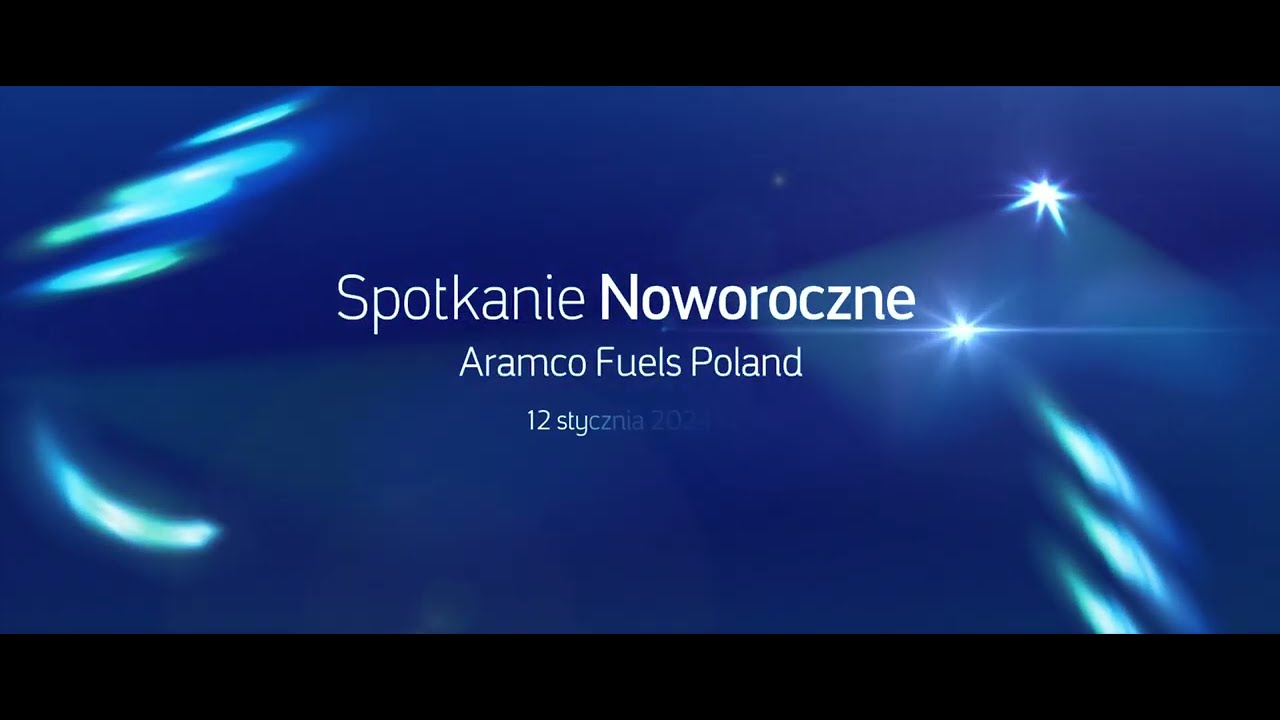 Aramco Fuel Polska - invitation to New Year's corporate party - YouTube