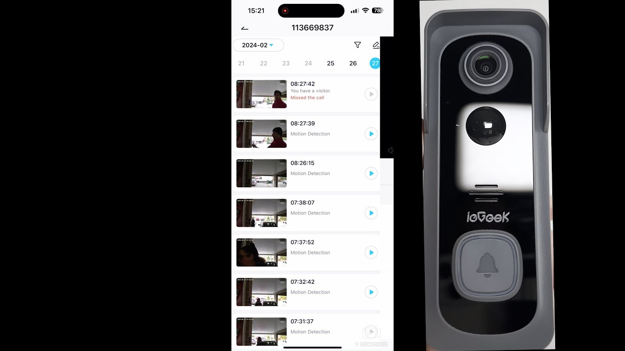How to view and download your doorbell camera footage - YouTube