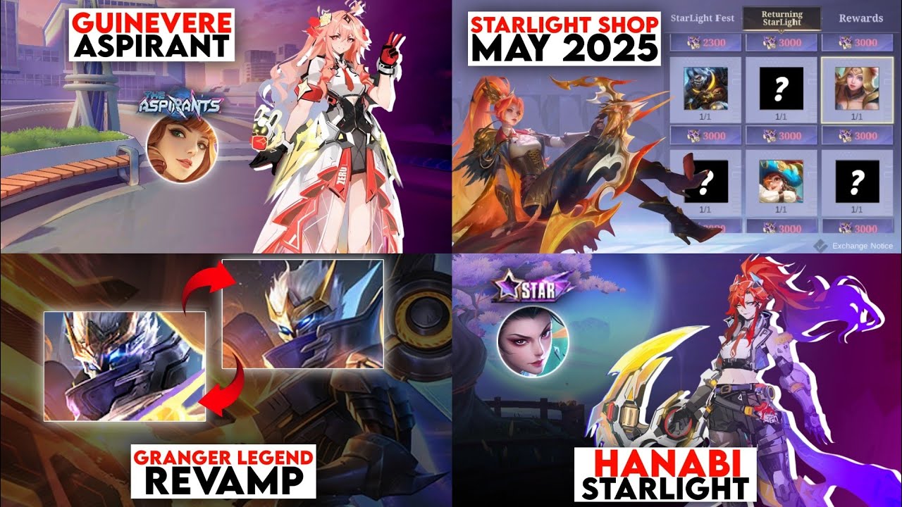 GRANGER LEGEND REVAMP | STARLIGHT SHOP RESALE MAY 2025 | GUINEVERE ASPIRANT | HANABI STARLIGHT ...