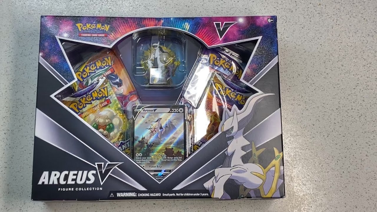 ARCEUS V FIGURE COLLECTION BOX OPENING - POKÉMON COSMIC ECLIPSE BOOSTER ...