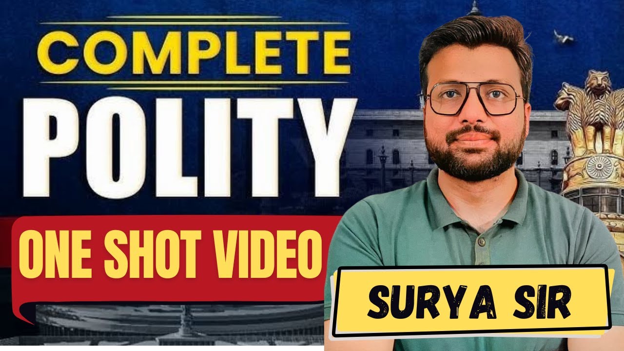 Polity |Complete Polity| Polity one shot video | Polity marathon| By Surya Sir #polity - YouTube