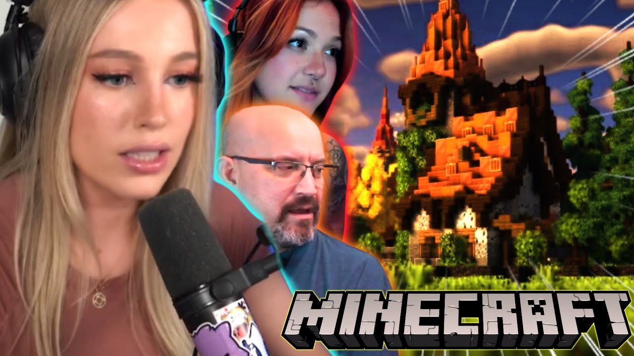 Emerome On A Minecraft Journey To Create A Castle!!! w/ @Nyxpip ...