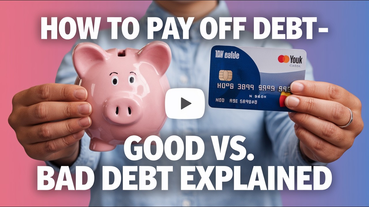 How to Pay Off Debt Good vs Bad Debt Explained - YouTube